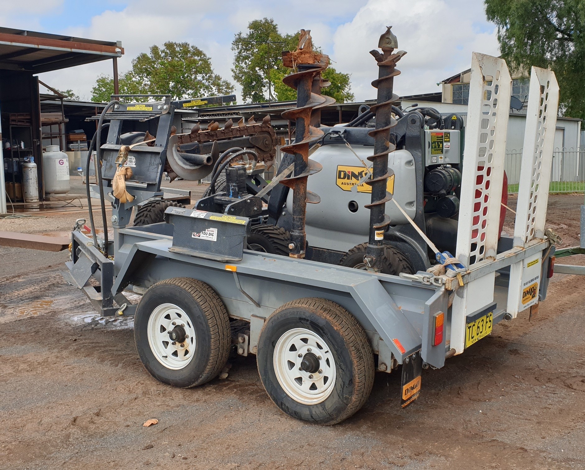 Hire: Machinery & Trailers - Bourke Steel & HIre