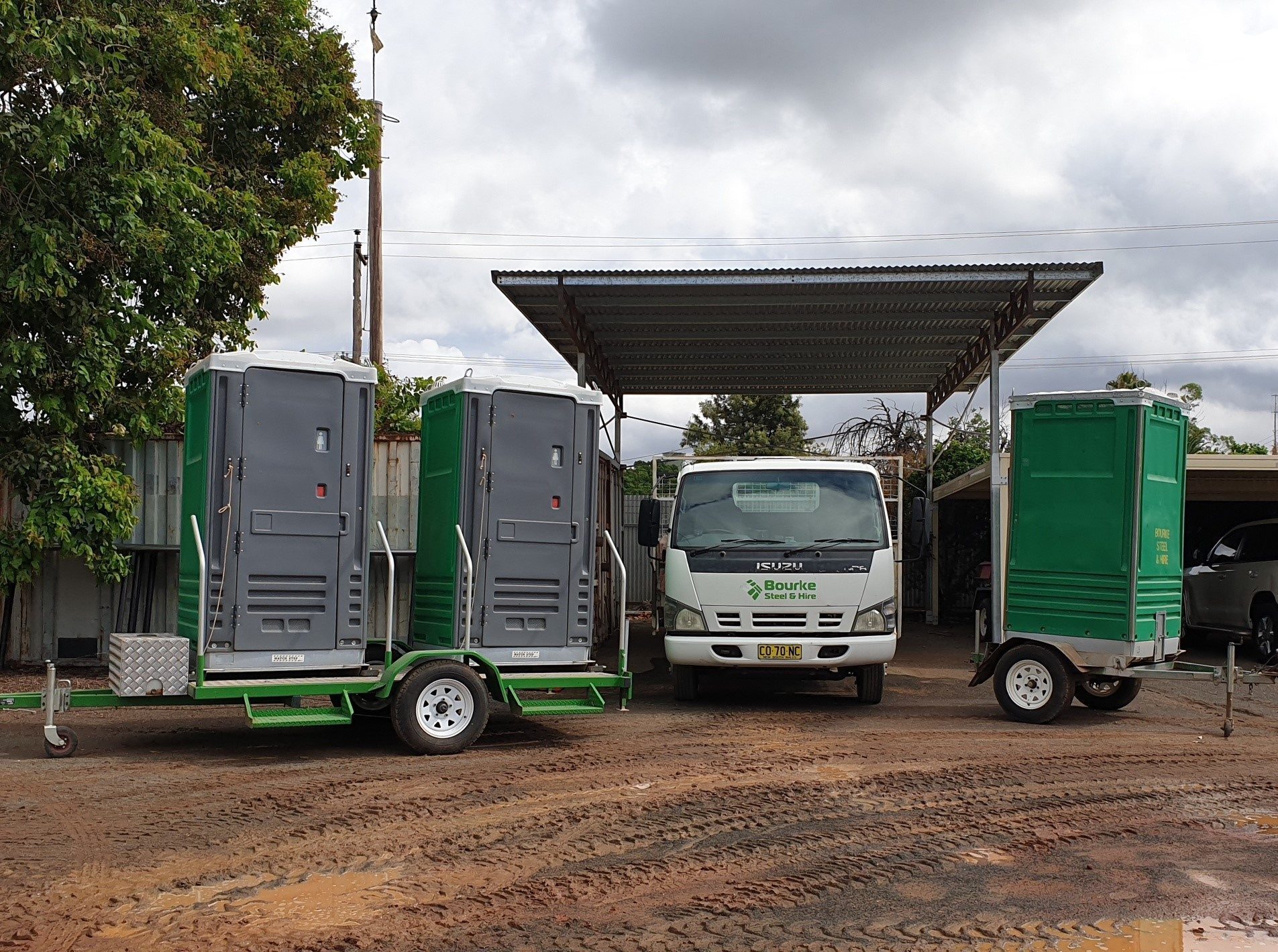 Hire: Machinery & Trailers - Bourke Steel & HIre